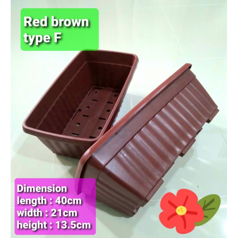 💥HOT 5PCS💥Pasu bunga👍Pasu segi empat👍Pasu petak👍Flower pot👍Big Size ...