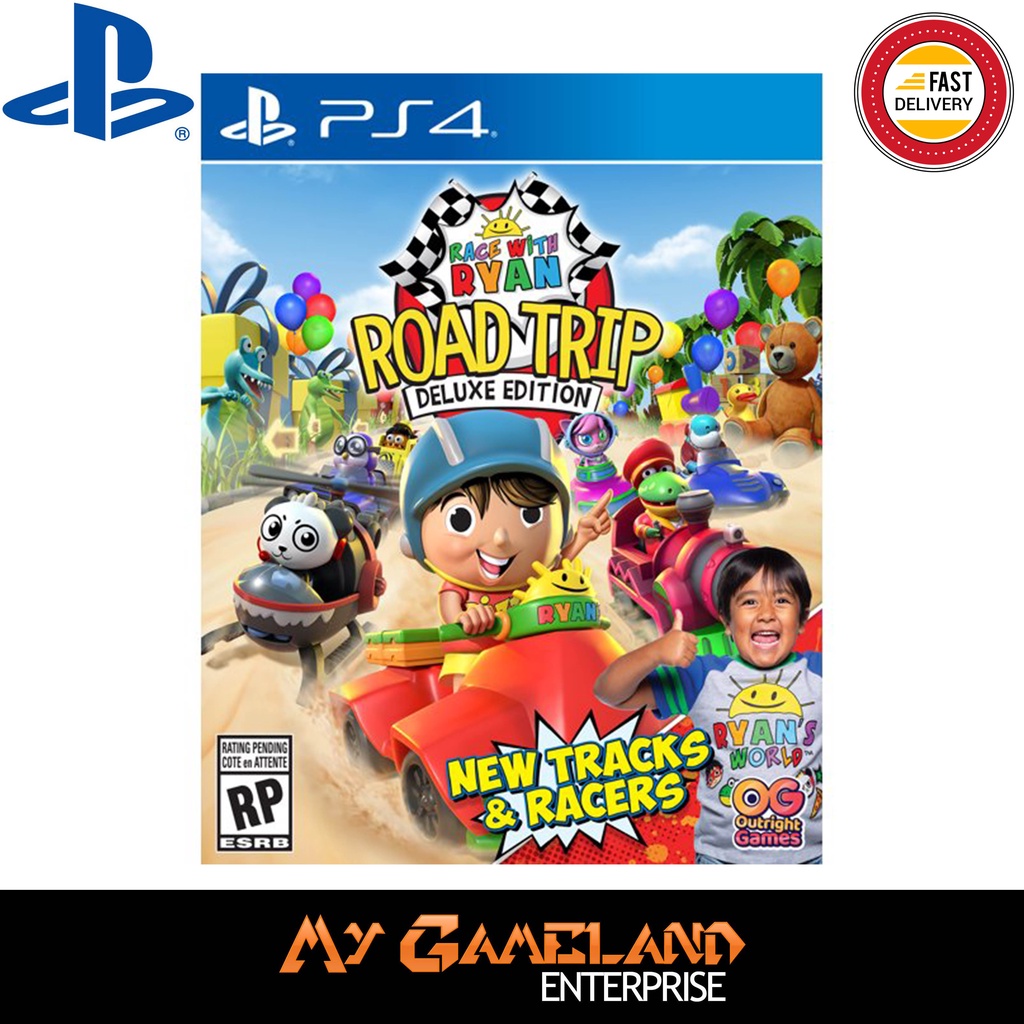 PS4 Race With Ryan Road Trip Deluxe Edition (R2)(English/Chinese)(BRAND ...