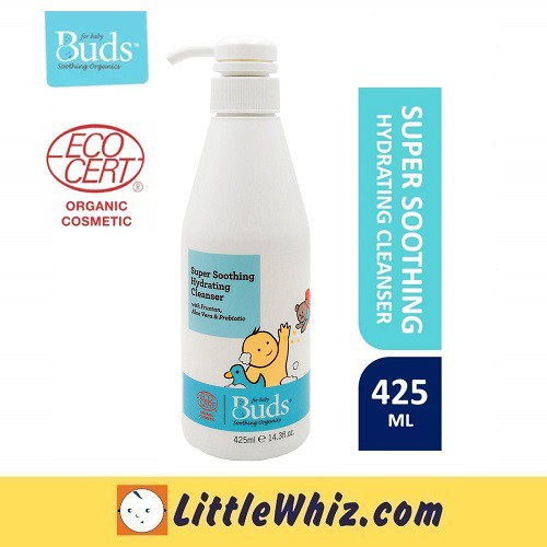 Buds: Organic - Super Soothing & Hydrating Cleanser 425ml | Mandian ...