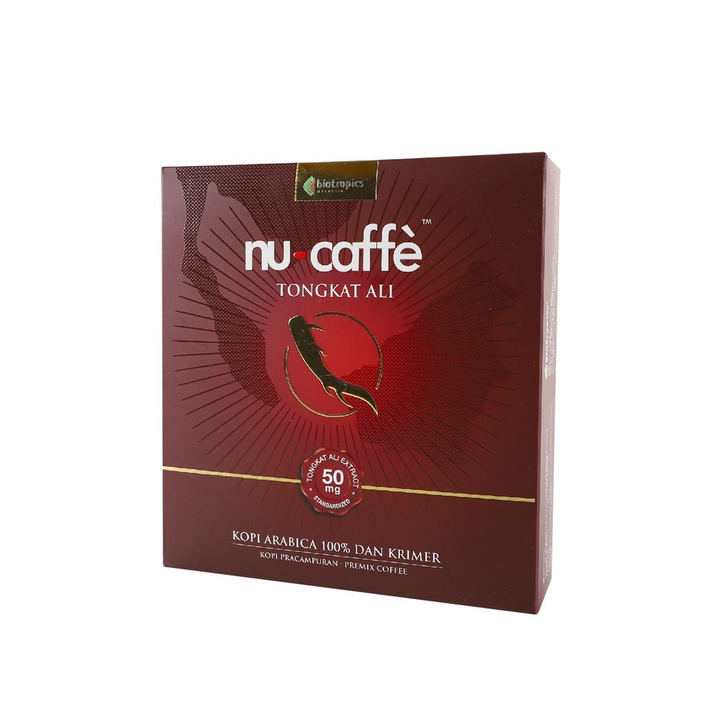NU-CAFFE 15s - 50mg Physta Tongkat Ali Extract in a sachet | Shopee ...
