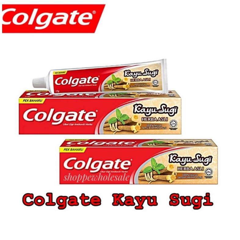 COLGATE Kayu Sugi Toothpaste 175g | Shopee Malaysia