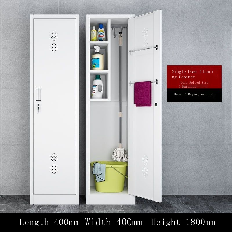 Stainless steel cleaning cabinet, sanitary broom cabinet, cleaning tool ...