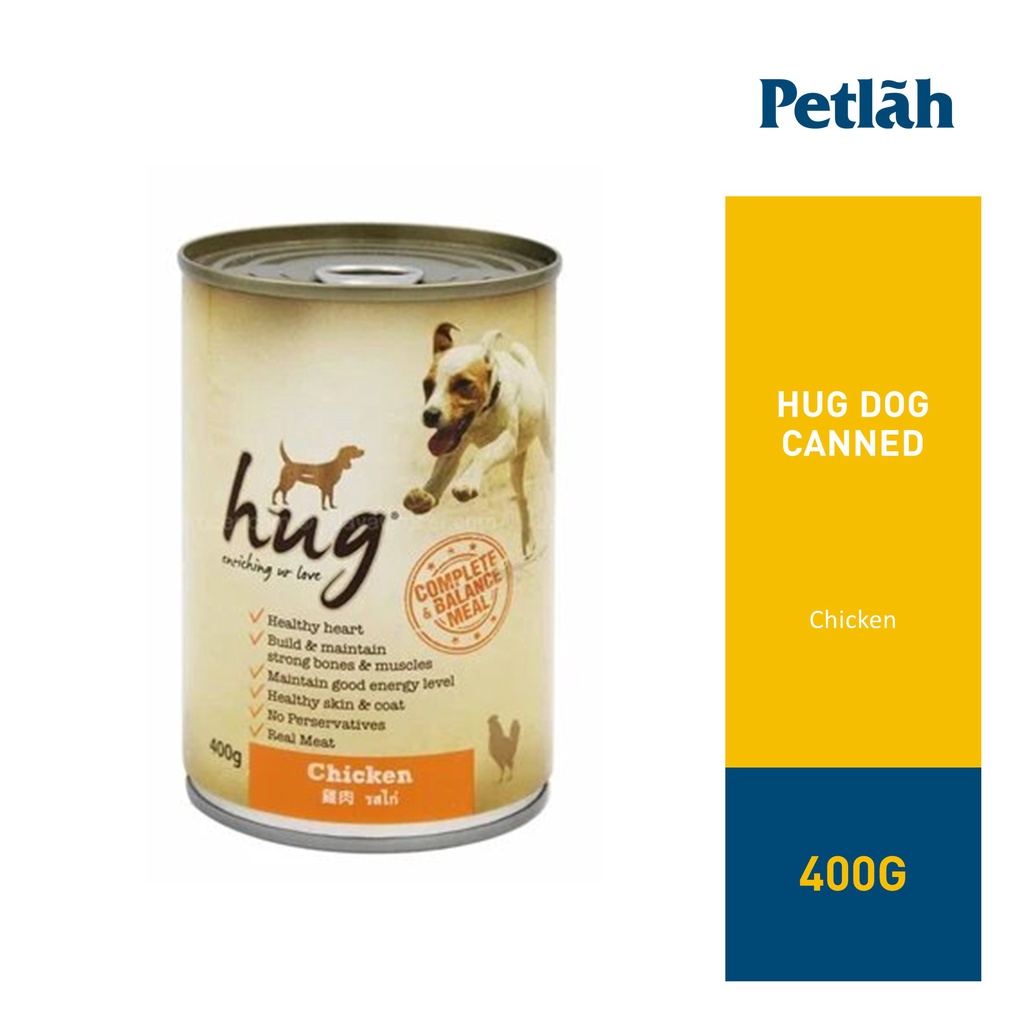 Hug Dog Canned Food 400g | Shopee Malaysia