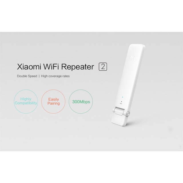 Xiaomi Mi WiFi Repeater 2 Extender 300 Mbps Signal Enhancement Network ...