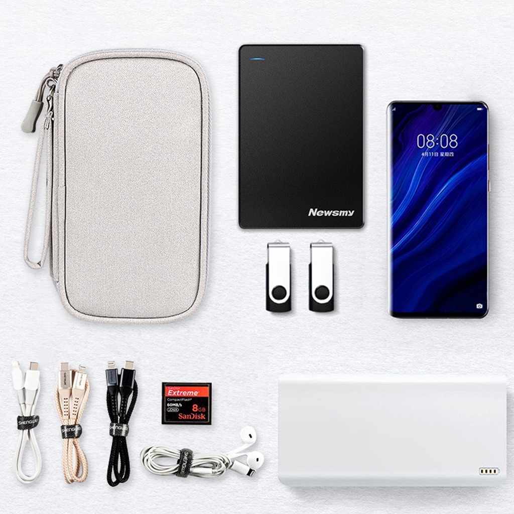 ISTOR POWER BANK BAG/ POWER BANK POUCH/ TRAVEL DIGITAL ORGANIZER KEEPER ...