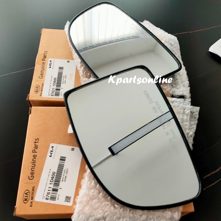 SIDE MIRROR GLASS / OUTSIDE MIRROR LENS (GENUINE PARTS) NAZA RONDO ...