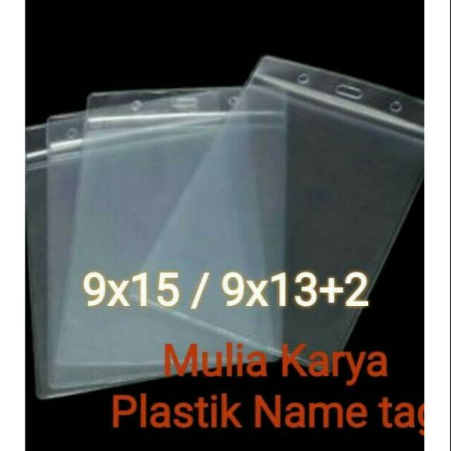 Plastic Name tag 9 x 15 / identification card / Plastic id card / mica ...