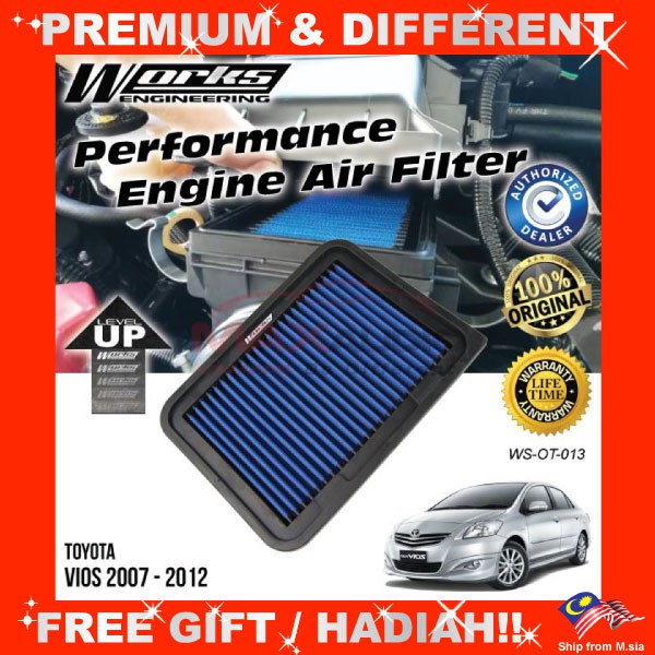 TOYOTA VIOS Dugong NCP93 2007 - 2012 WORKS ENGINEERING Performance ...