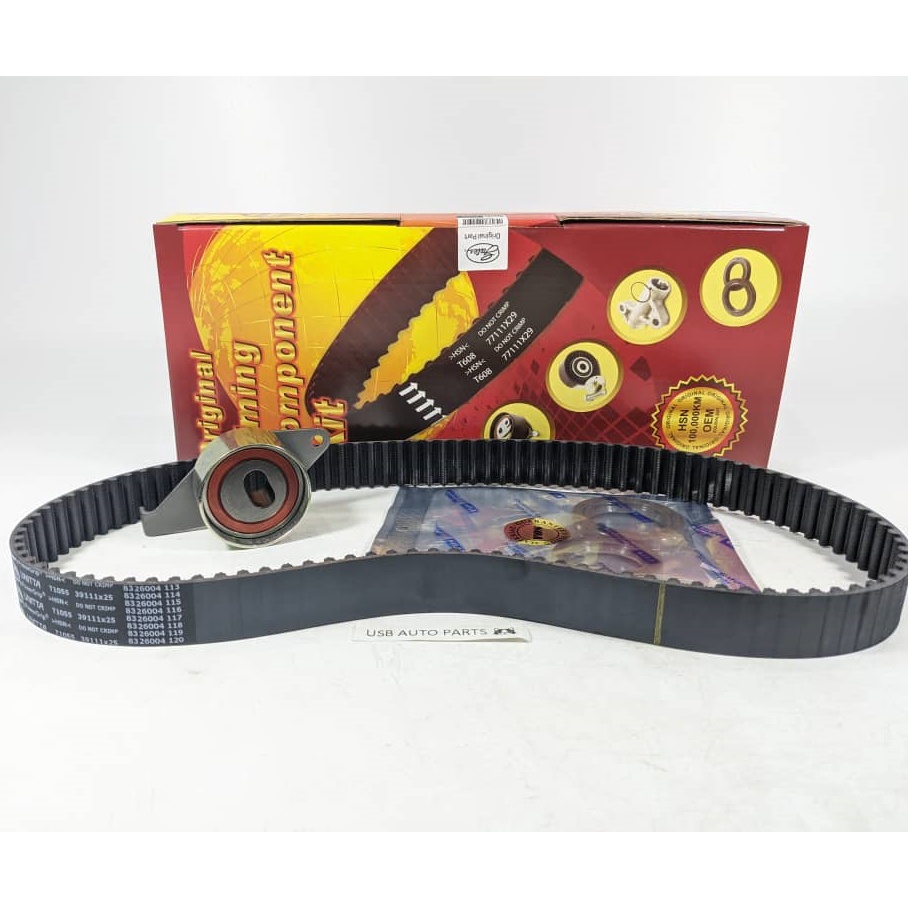 GATES ORIGINAL Timing Belt Kit Set with VITON Seals - Perodua Kancil ...
