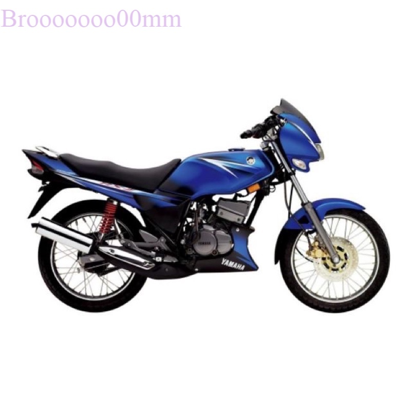100% ORIGINAL HONG LEONG YAMAHA STICKER DECAL FOR RXZ SKALA BIRU ATAU ...