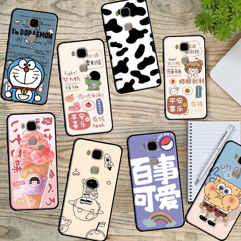 Huawei Nova Plus/ 2 Plus/ G9 Plus/ Ascend G8/ G7 Plus Cartoon Doraemon ...