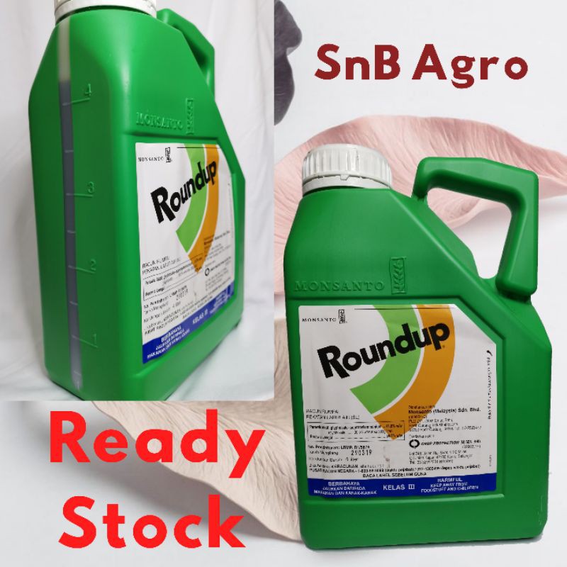 Roundup Monsanto (Racun Rumput TERBAIK) 4Liter Ready Stock Fast ...
