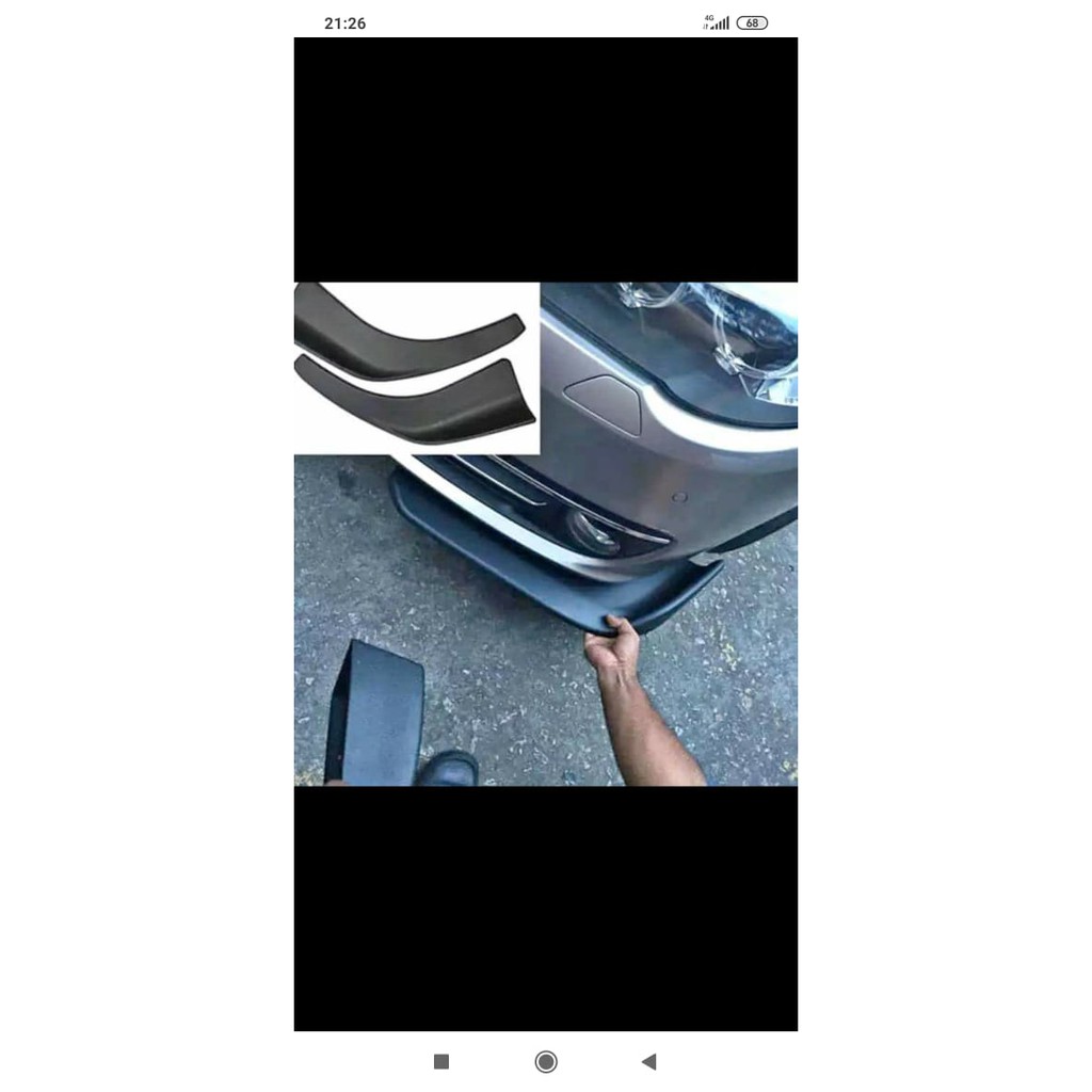 Universal front bumper Winglet - car front bumper wing | Shopee Malaysia