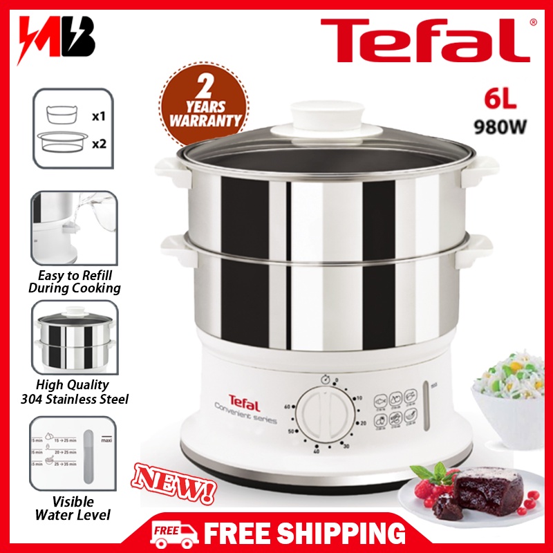 [ FREE SHIPPING ] Tefal VC1451 VC2048 6L / 9L CONVENIENT STAINLESS ...