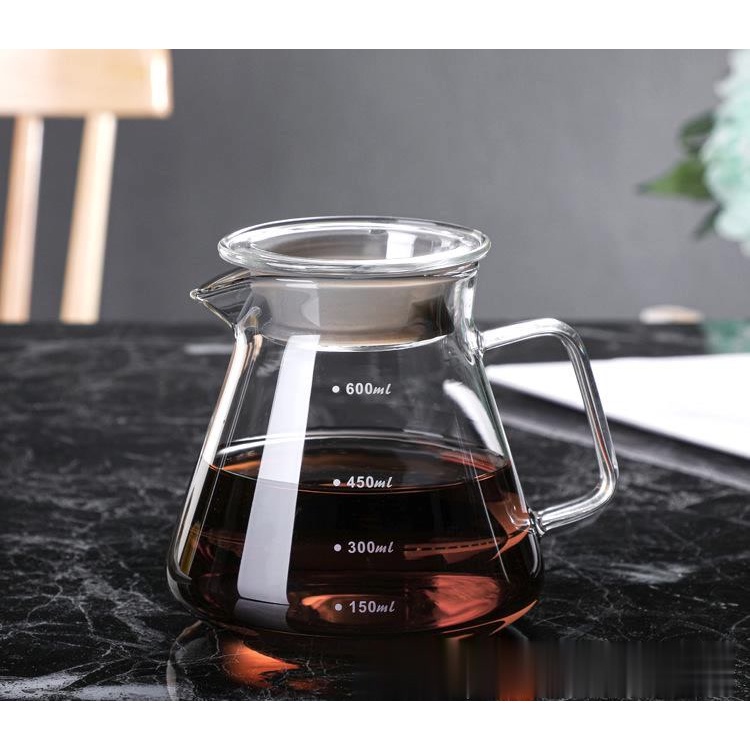 Coffee Carafe/Server/Pot 400ml/600ml with lid/without lid | Shopee Malaysia