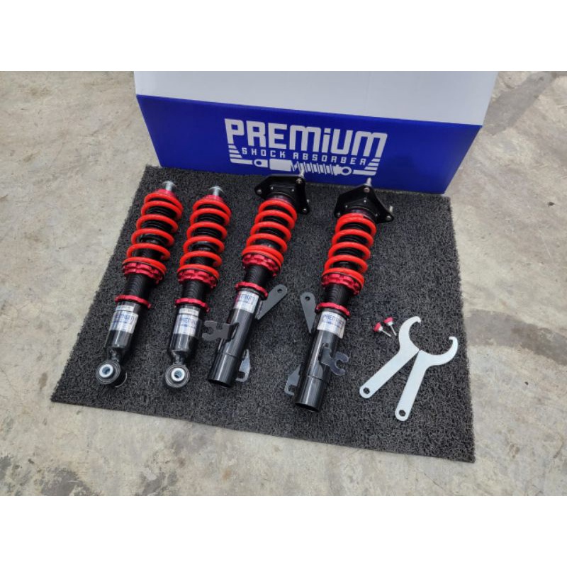 Mini F56 - PREMIUM P6 FULLY ADJUSTABLE COILOVER ABSROBER ( MONOTUBE ...