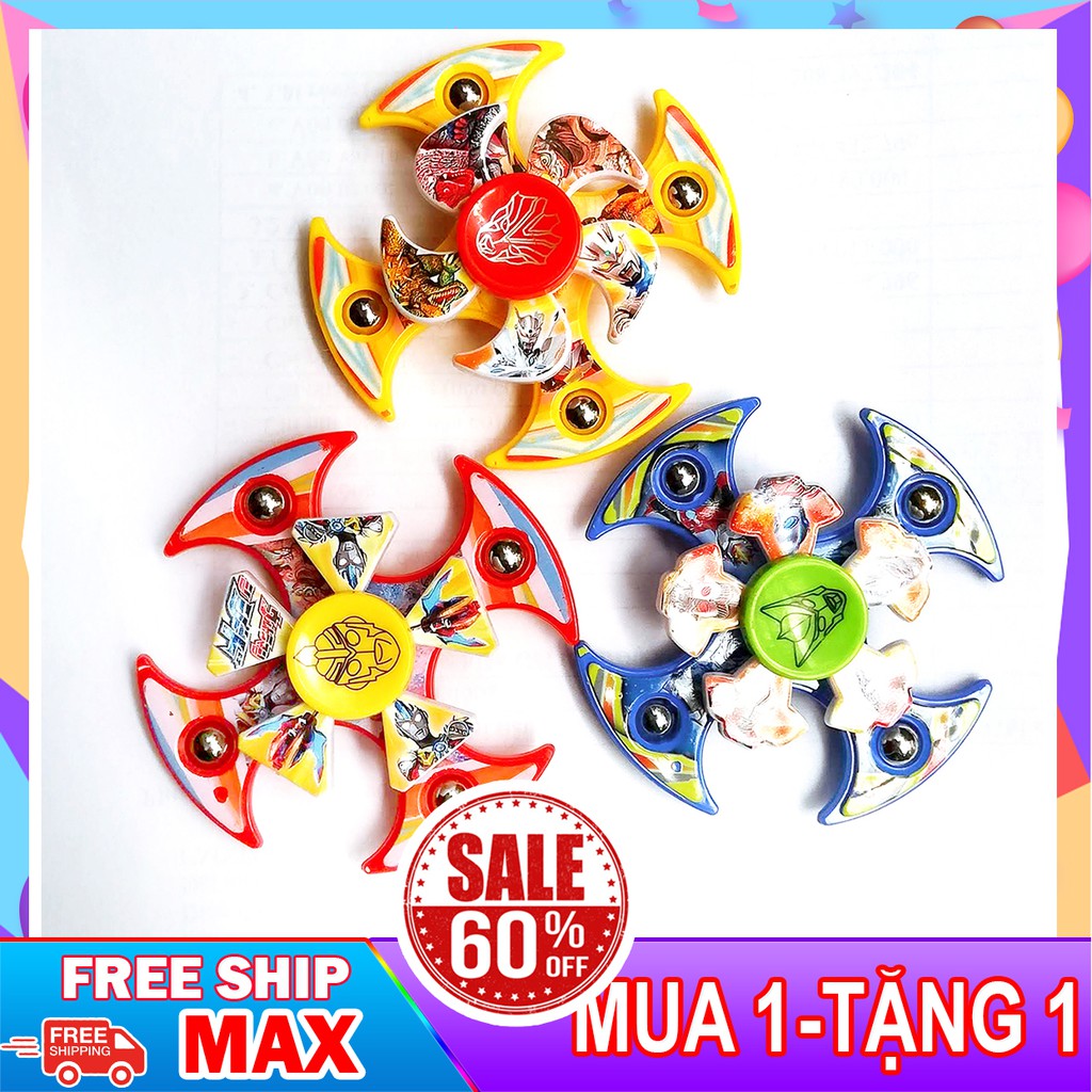 (LIQUIDATION Price) COMBO of 3 2-layer 3D spinner sets - superhero spinners - infinity spinners ...