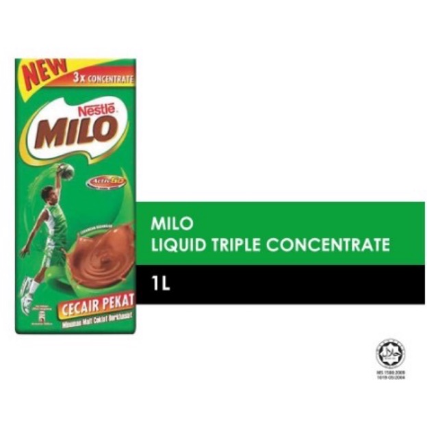 Milo Liquid Triple Concentrate 1L⚠️Exp:08/20⚠️ | Shopee Malaysia