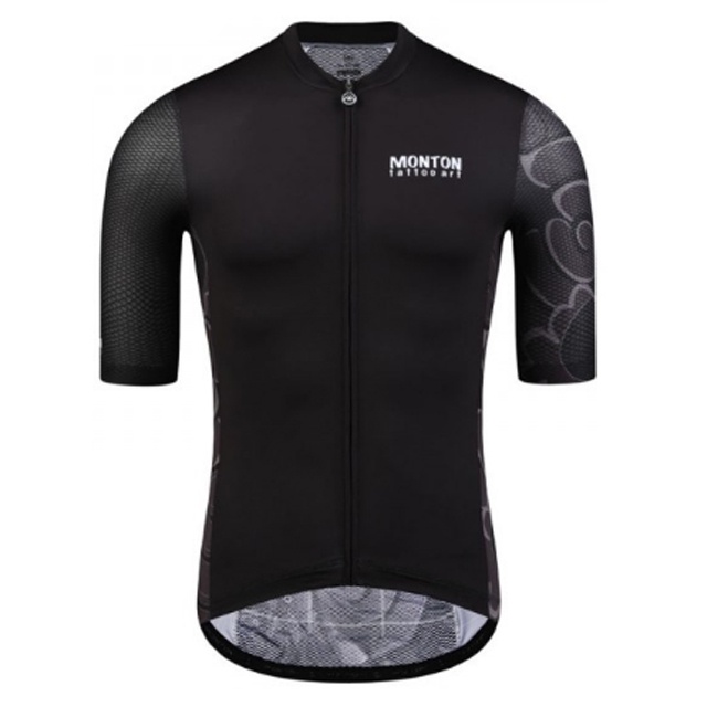 Monton Men's Cycling Jersey Lifestyle Tattooart - Black | Shopee Malaysia
