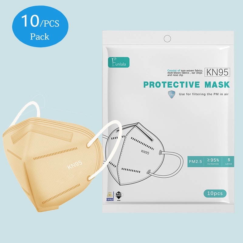 【Ready Stock】KN95 Mask Original 50pcs/Box with Box Five-layer ...