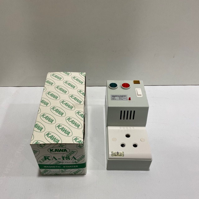 KAWA KA18A MAGNETIC AIR COND STARTER C/W SOCKET 12-18A 3HP | Shopee ...