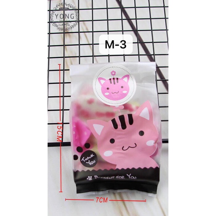 Standing POUCH COOKIES BAG Wrap cake Gift cake Candy 7X15CM - M3 Small ...