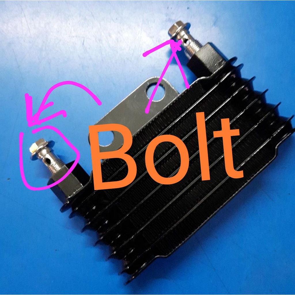 Oil Cooler Bolt ( Nut -Tank ) // Bolt Nut - Engine // Washer Set ...