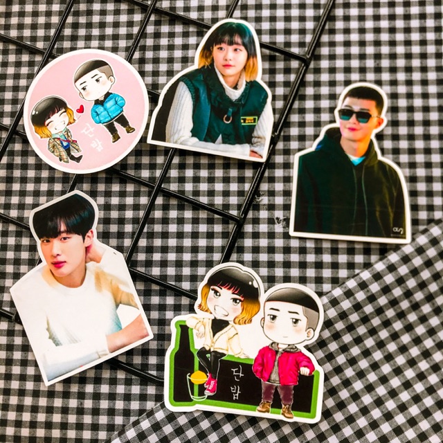 Itaewon Class Sticker Set 5 Pcs Shopee Malaysia