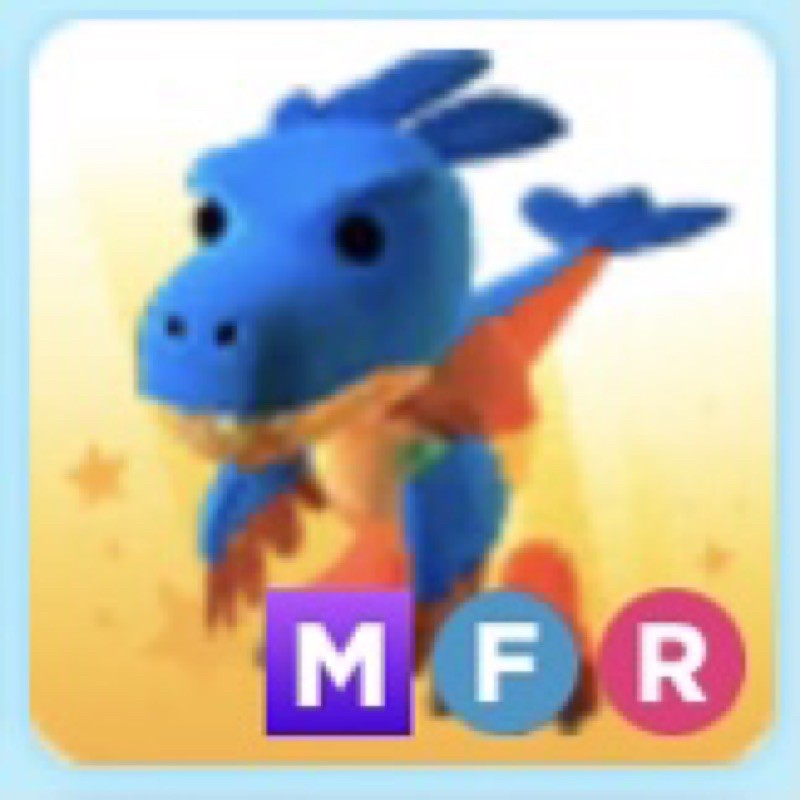 Roblox Adopt me Ultra Rare Mega Neon fly ride deinonychus | Shopee Malaysia