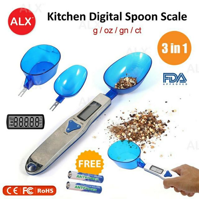 SPOON ELECTRONIC WEIGHT SCALE BALANCE 500G (MALAYSIA) | Shopee Malaysia