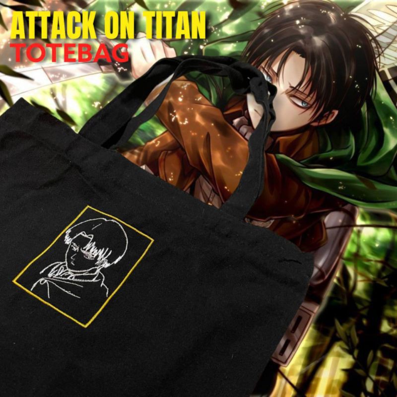 ATTACK ON TITAN Anime TOTEBAG,Bag attack on titan TOTEBAG,bag ANIME ...