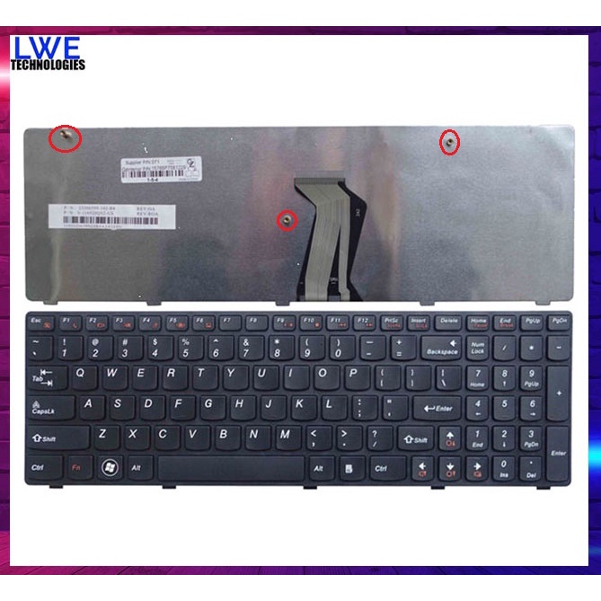 Lenovo LCM15B6 IdeaPad G580 G580A G585 G585A Y580 Z580A Keyboard ...