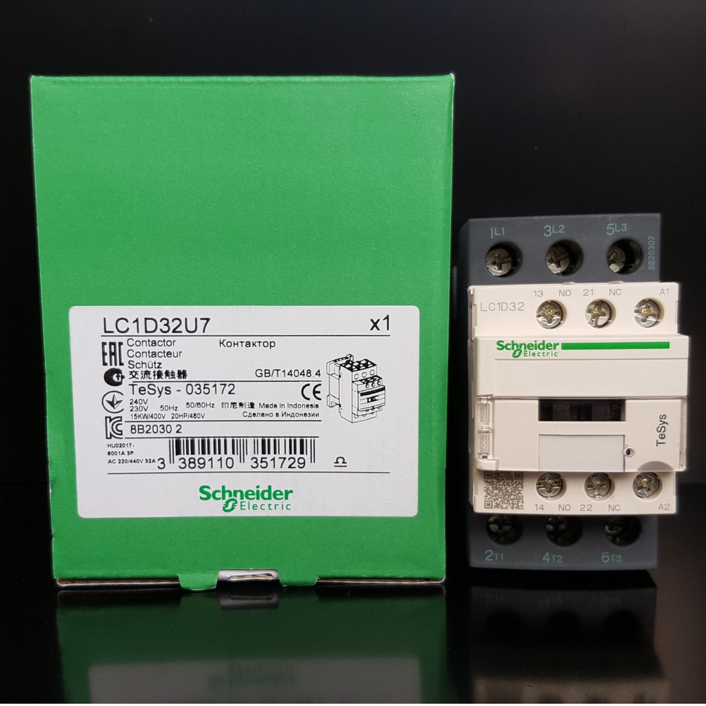 SCHNEIDER Contactor Tesys-D LC1D09 LC1D12 LC1D18 LC1D25 LC1D32 LC1D38 ...
