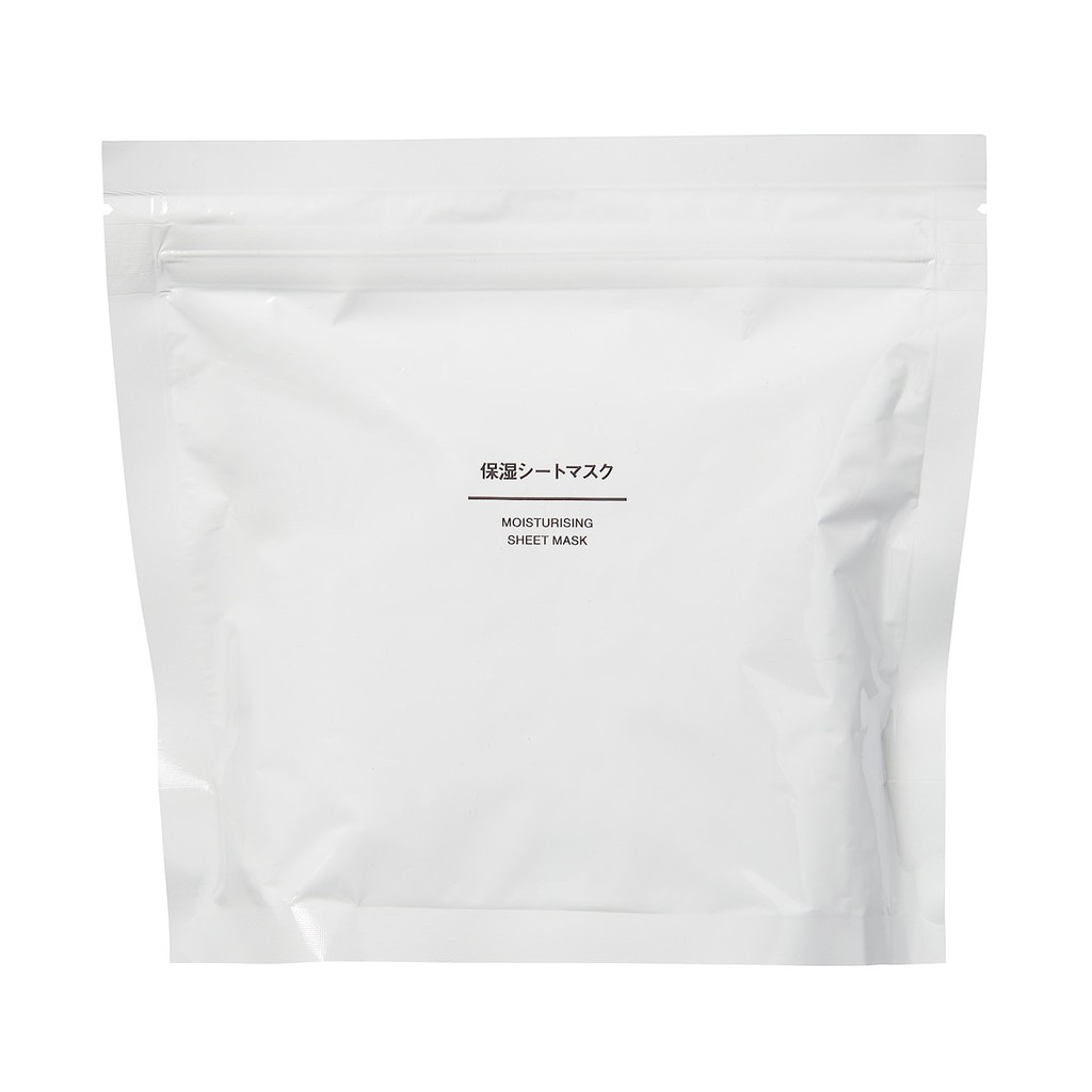 MUJI Sensitive Series / Moisturizing Sheet Mask | Shopee Malaysia