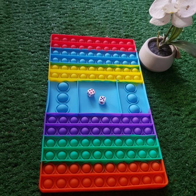 Pop IT RAINBOW DADU JUMBO | Shopee Malaysia