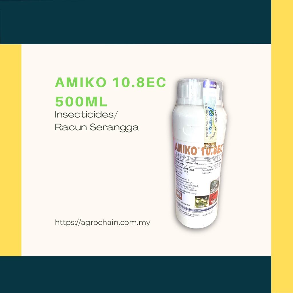 ADVANSIA - AMIKO 10.8EC - 500ML (RACUN SERANGGA /杀虫剂/INSECTICIDES ...