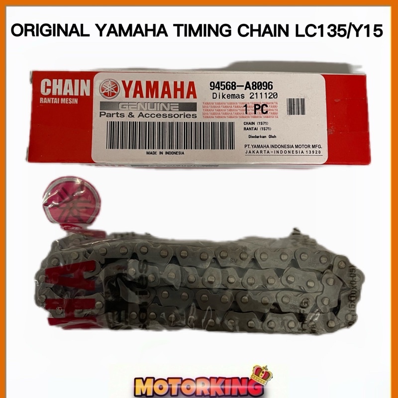 100% ORIGINAL YAMAHA Y15 Y15ZR LC LC135 NMAX TIMING CHAIN 100% ORIGINAL ...