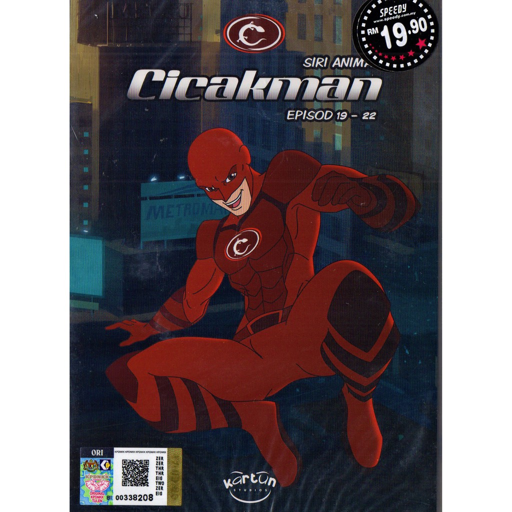 Cicakman - Siri Animasi Episod 19 - 22 ( DVD ) | Shopee Malaysia