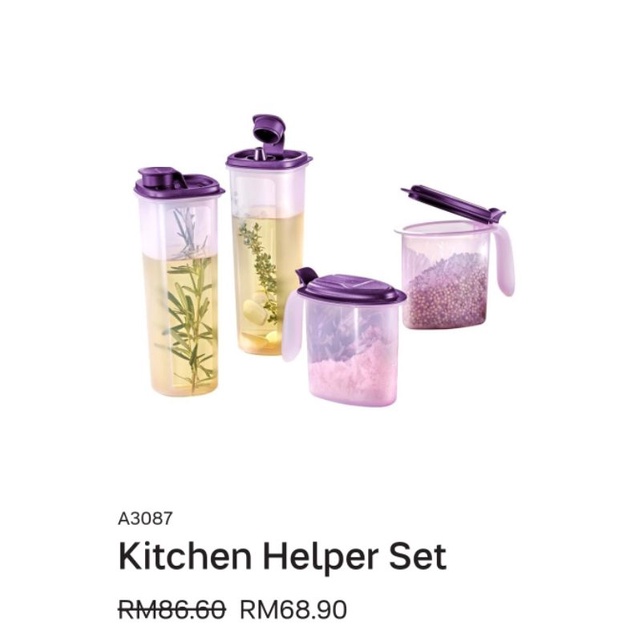 Kitchen Helper Set - Sept 21 (Ready Stock) | Shopee Malaysia