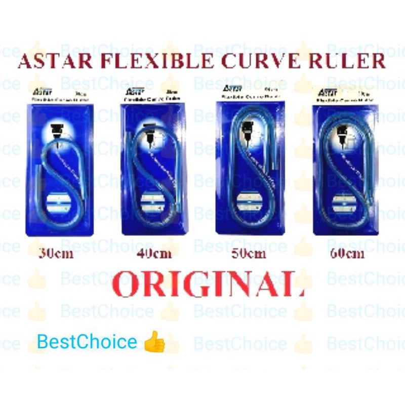 ASTAR Flexible Curve Ruler 30cm / 40cm / 50cm / 60cm | Shopee Malaysia