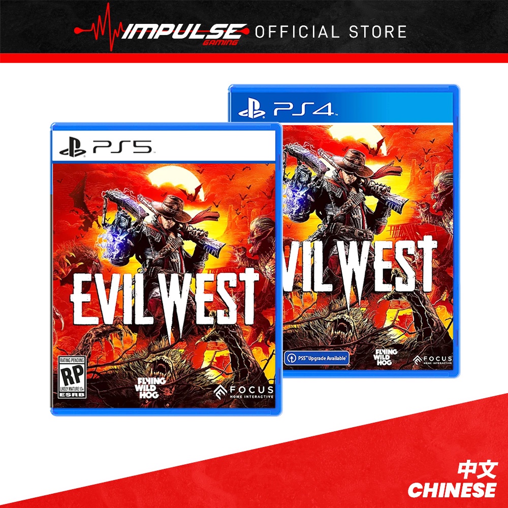 PS4/PS5 Evil West Chi/Eng Version 暗邪西部 中英文版 | Shopee Malaysia