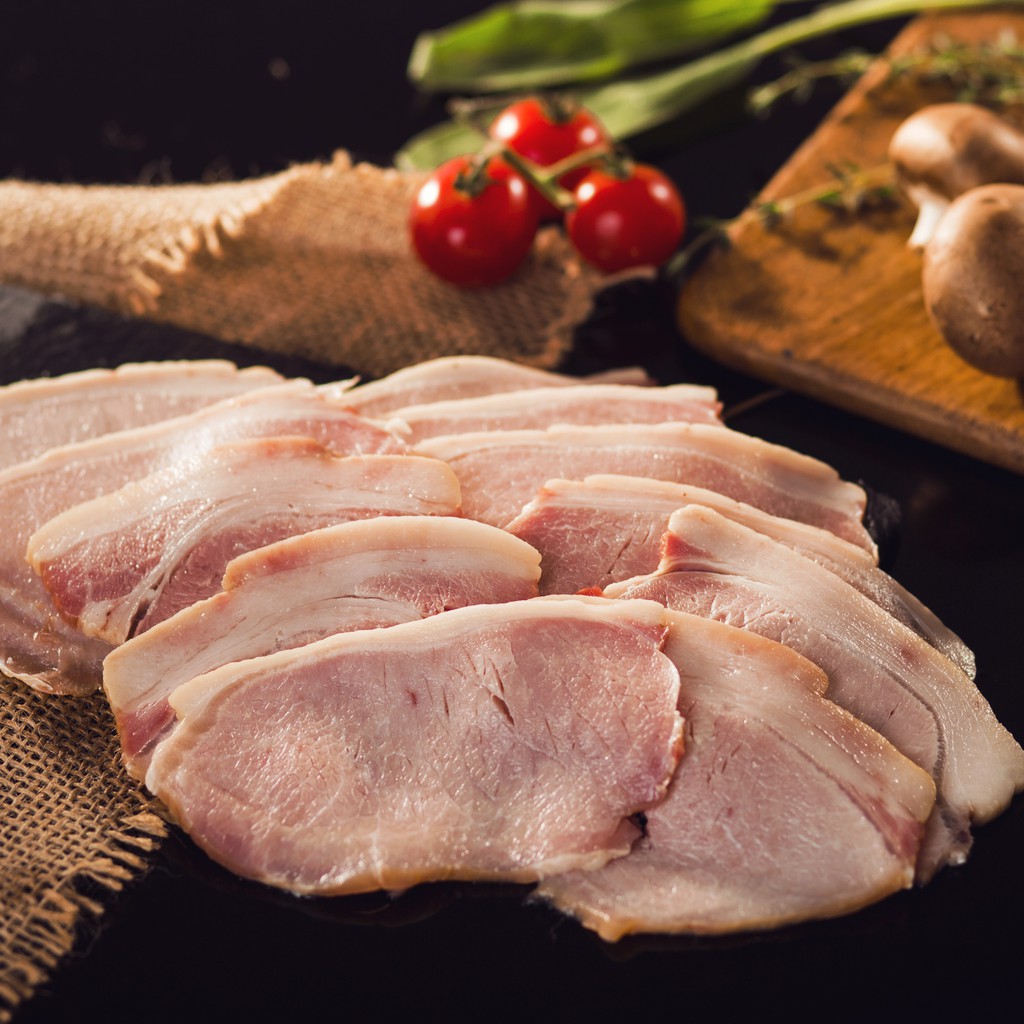 PORKOFINO Smoked Back Bacon Slice 500g Gourmet Pork Premium Smoked Pork ...