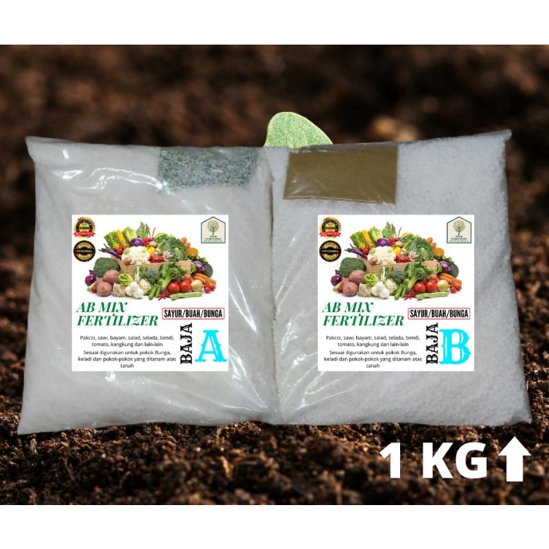 1KG++ BAJA AB MIX 3 IN 1 (SAYUR/ BUAH/ BUNGA) | Shopee Malaysia