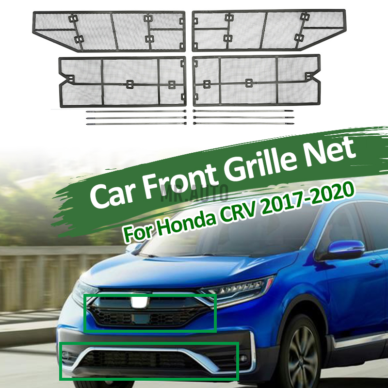 Car Front Grille Net Insect Screening Mesh For Honda Crv Insect Proof ...