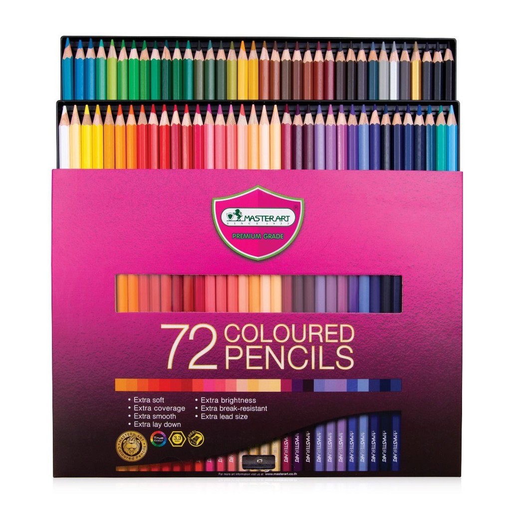 Master Art Master Series Colour Pencil / Pensel Warna 24 / 36 / 48 / 60 ...