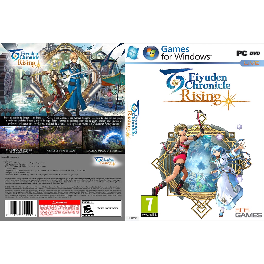 Eiyuden Chronicle: Rising PC GAME [Offline] | Shopee Malaysia