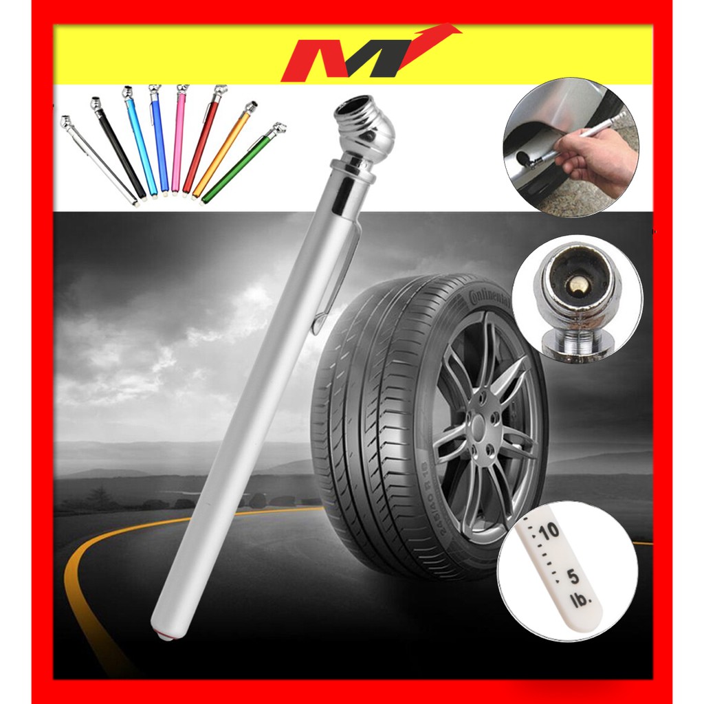 Tire Pressure Gauge Pen Tyre Pressure Gauge Gauge Tyre Air Pressure ...