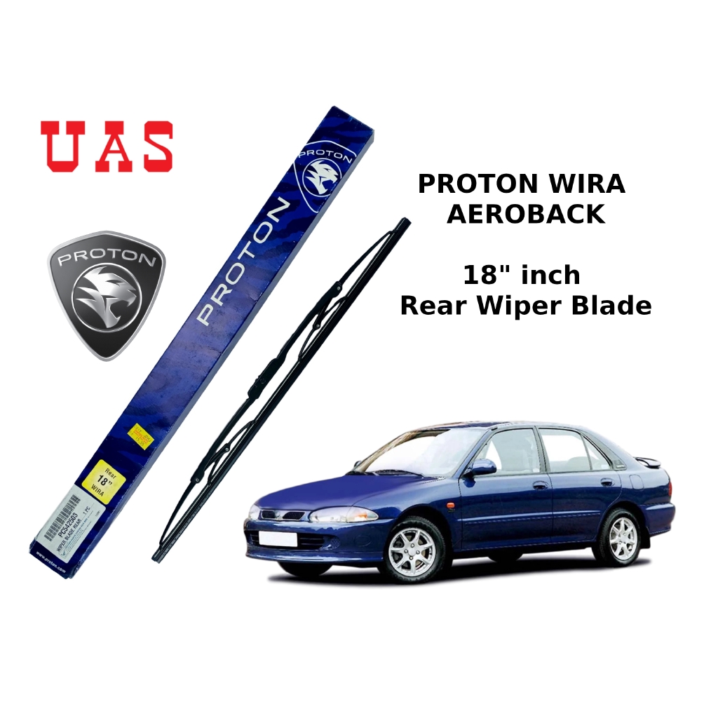 Original PROTON WIRA AEROBACK Rear Wiper Blade 18" | Shopee Malaysia