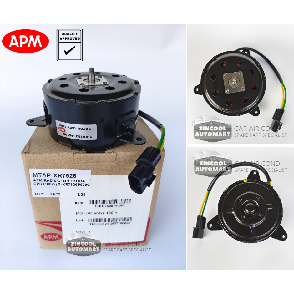 Proton Exora Radiator Fan Motor 160W 💯% Original APM Parts | Shopee Malaysia