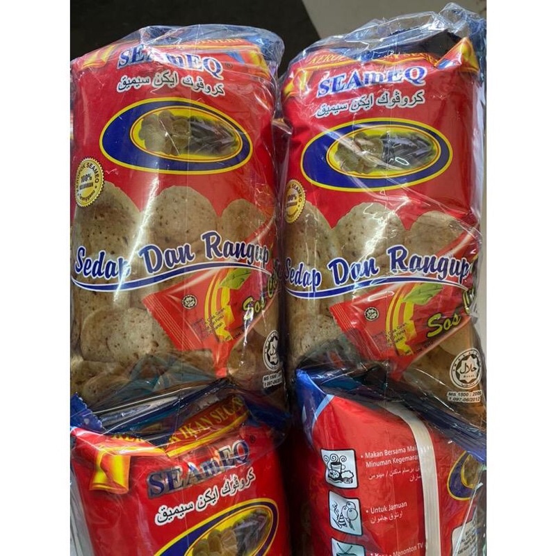 KEROPOK SEAMEQ 1 Pack ( 10 PCS ) | Shopee Malaysia